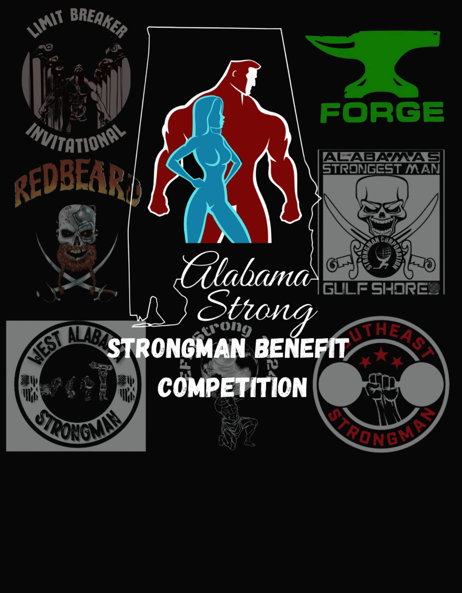 2nd AlabamaStrong: Strongman Benefit Competition - Competitors Calendar