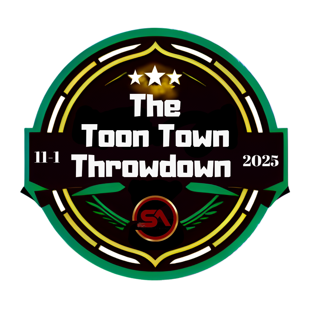 The Toon Town Throwdown - Competitors Calendar